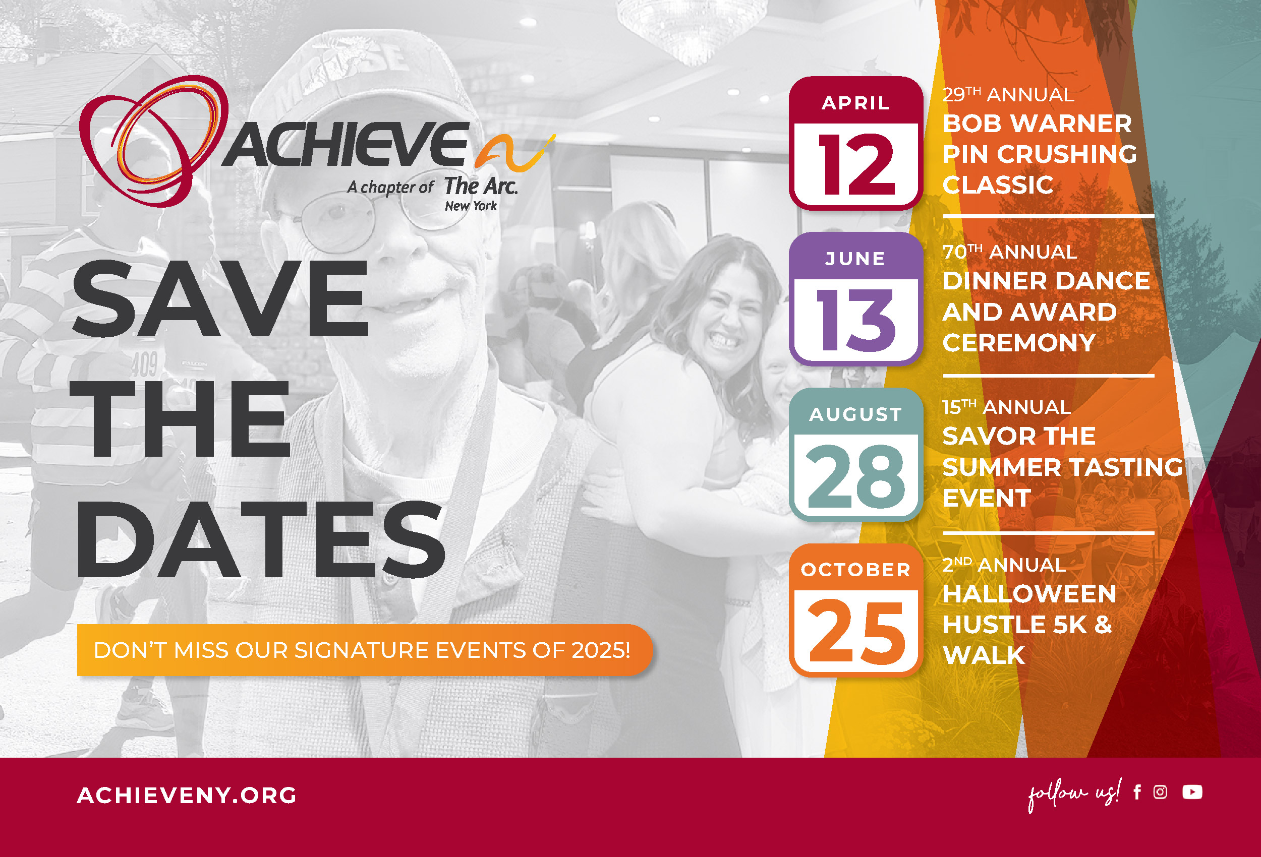2025 Save the Date Post Card_General FRONT-01 | ACHIEVE